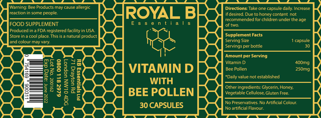 Vitamin D Label 1.6875" x 4.5625" – iPackage
